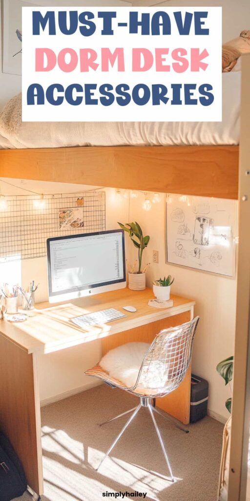 31 Cute Must-Have Dorm Desk Ideas