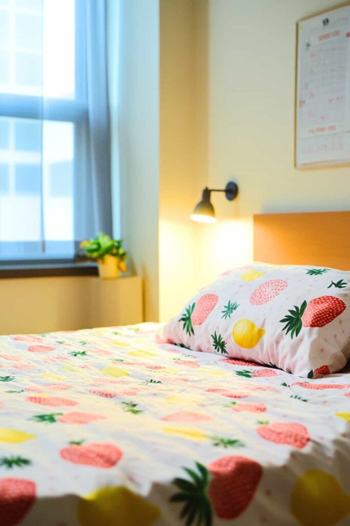 46 Stylish Dorm Bed Sheets & Bedding Ideas